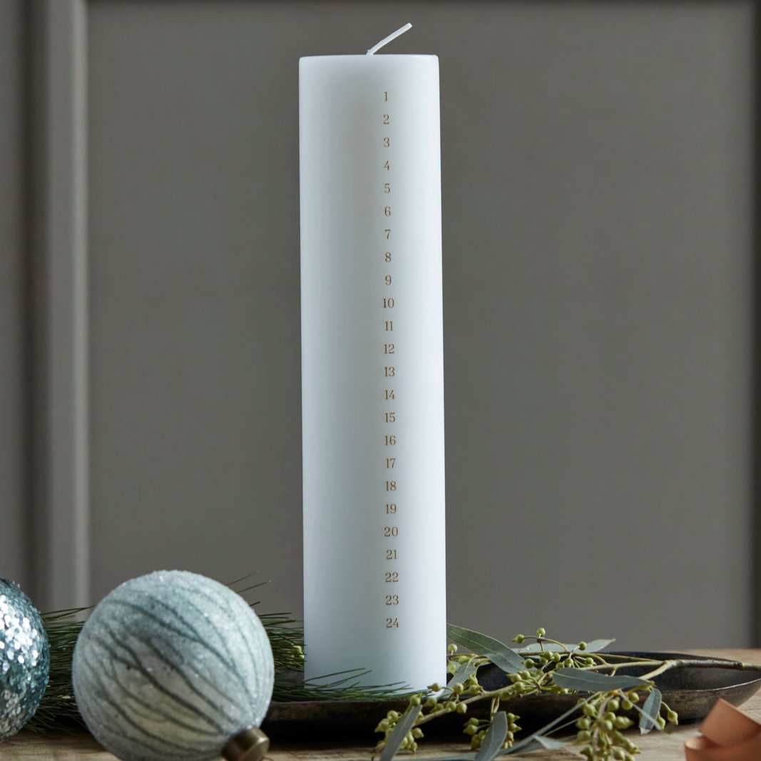 Christmas Advent candle – Idyll Home