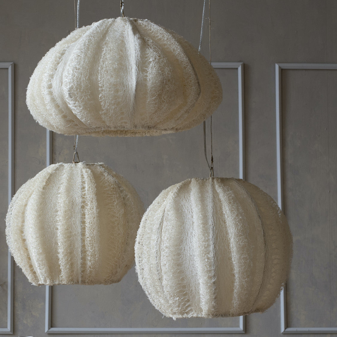 Loofah Pendant Light by Zenza